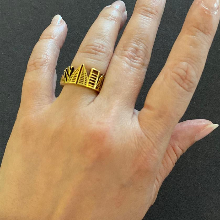 Bahrain ring– Dalya Nadeem Jewelry